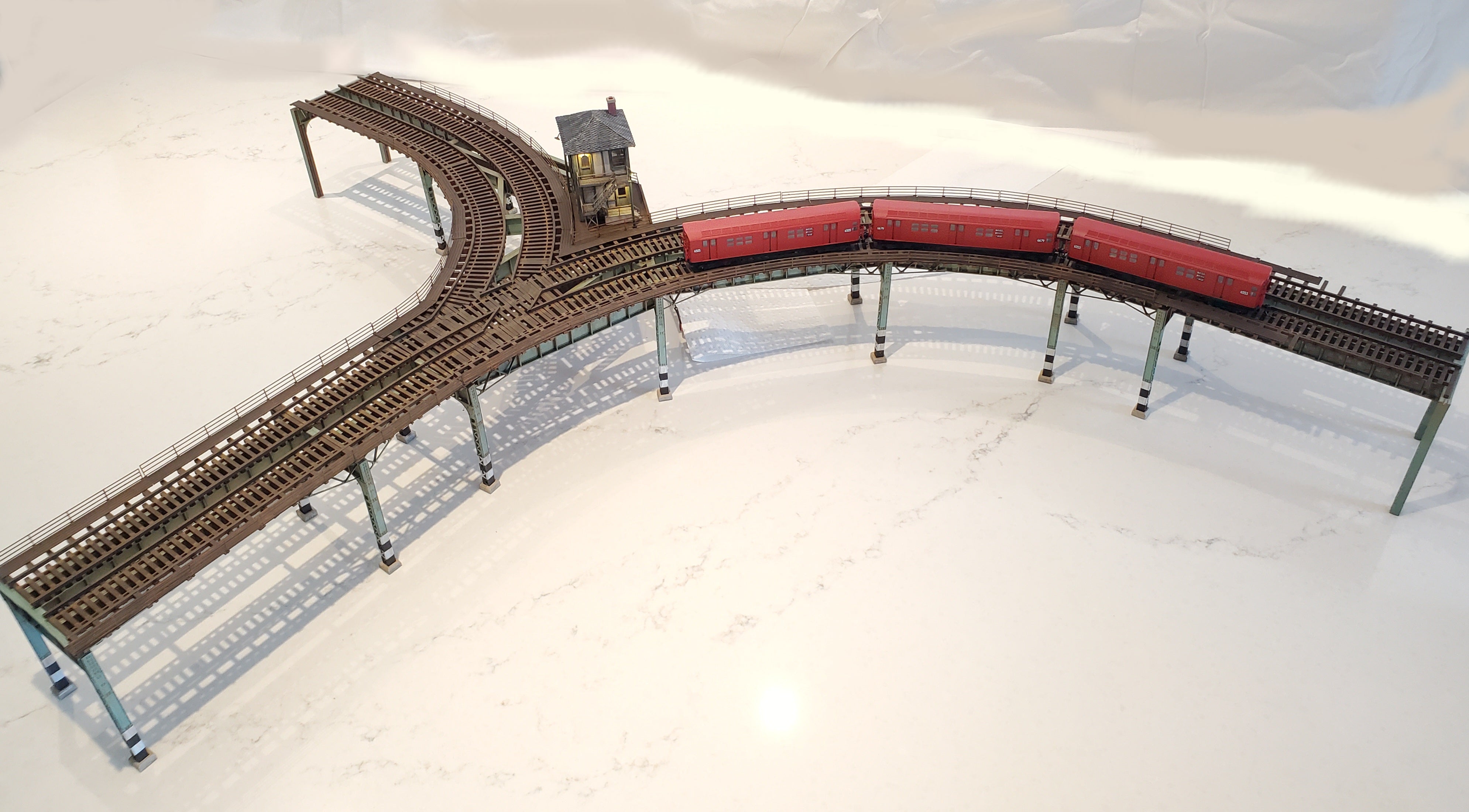 Elevated Railway Structure from ITLA Scale Models – ITLA Scale Models Inc.