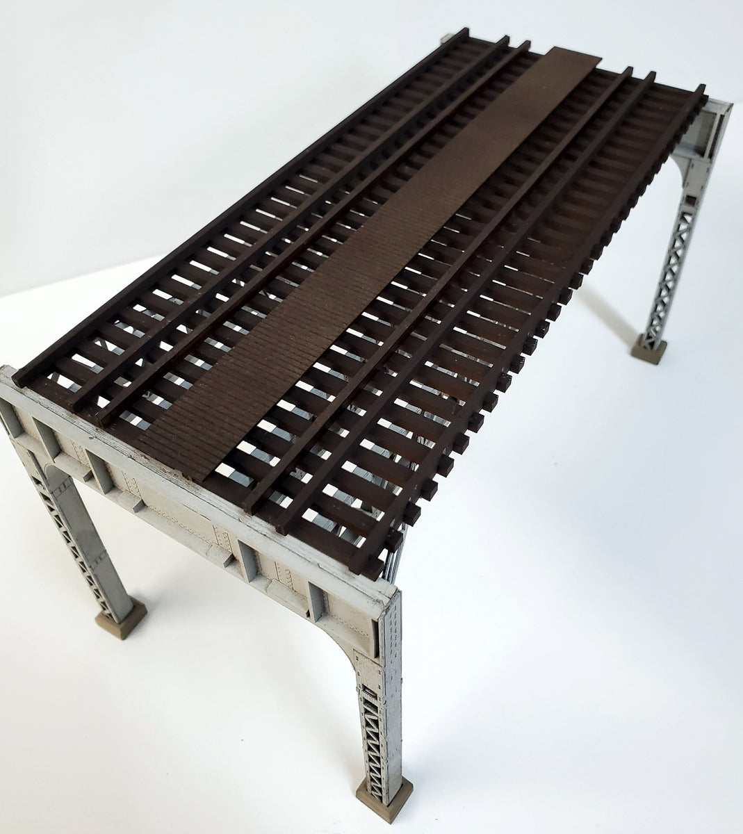 HO "Chicago" style - 2 Track Elevated Subway "Starter" Kit – ITLA Scale ...